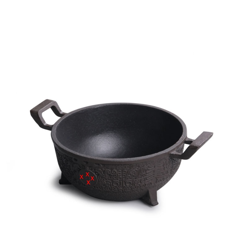 15 Cm Gietijzeren Soeppan Kookpan Fondue Restauran... – Grandado