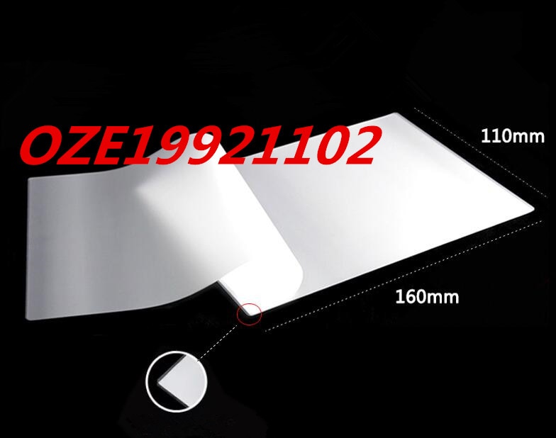 100 Stuks Clear White Plastic 55/65/80/100mic 4R 1... – Grandado