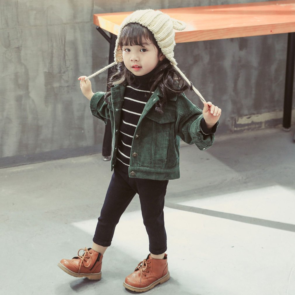 Corduroy Girls Single Layer Jacket Autumn And Wint... – Vicedeal