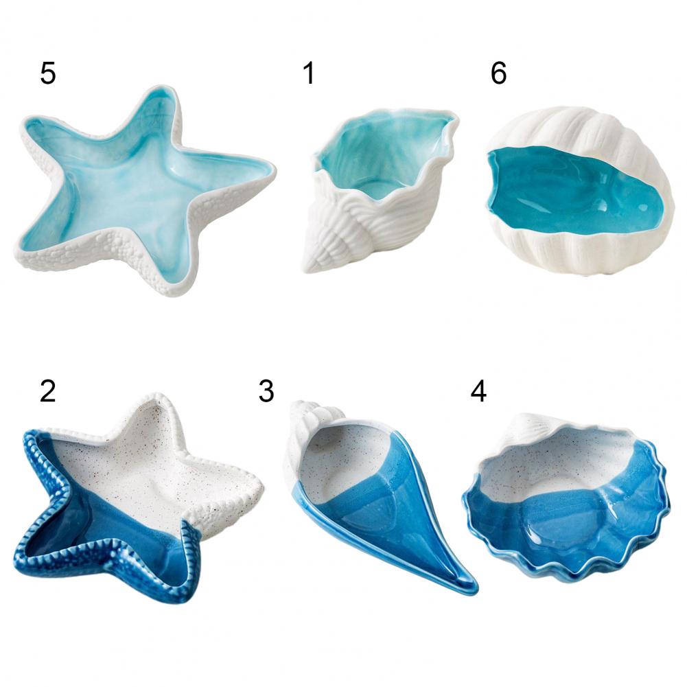 Ceramic Shell Storage Modern Desktop Key Sundries ... – Grandado