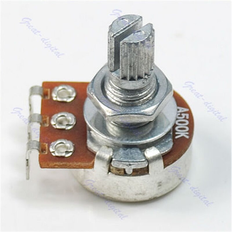 A500K Potentiometer Splined Pot Electric Guitar Ba... – Vicedeal