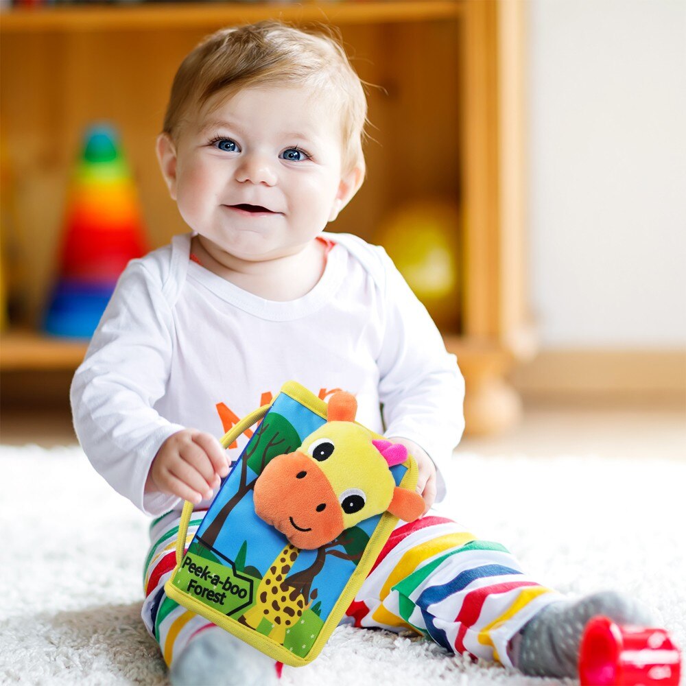 TEYTOY 2pcs Baby Soft Cloth Book Toddlers Early Ed... – Grandado