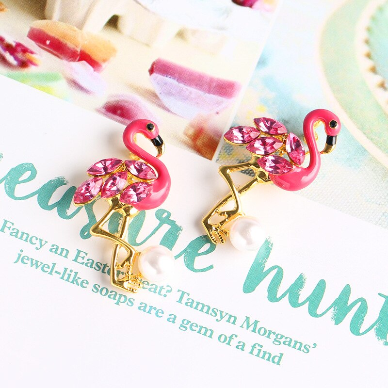 Leuke Flamingo Broches Unisex Vrouwen En Mannen Br... – Vicedeal