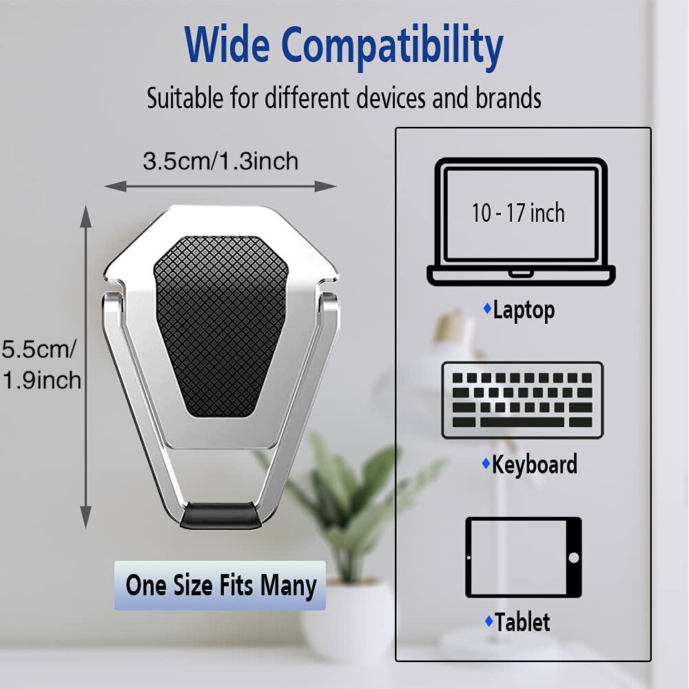 Universal 1 Pair Portable Laptop Stand Suporte Not... – Vicedeal