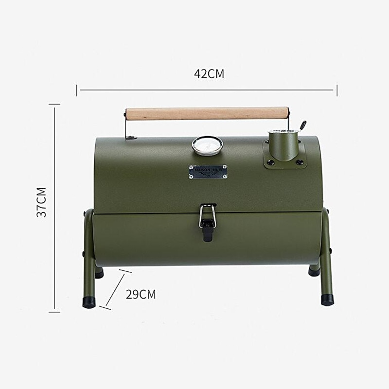 Portable Outdoor BBQ Grill Patio Camping Picnic Ba... – Grandado
