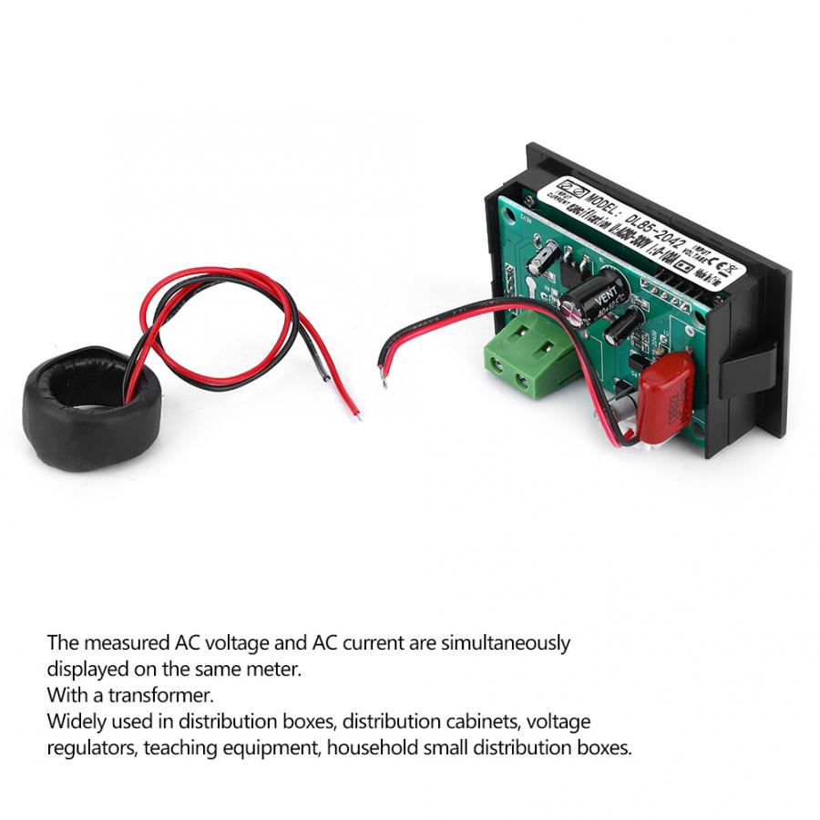 DL85-2042 Dual Display Ac 80 V-300 V 0-100A Ac Vol... – Vicedeal