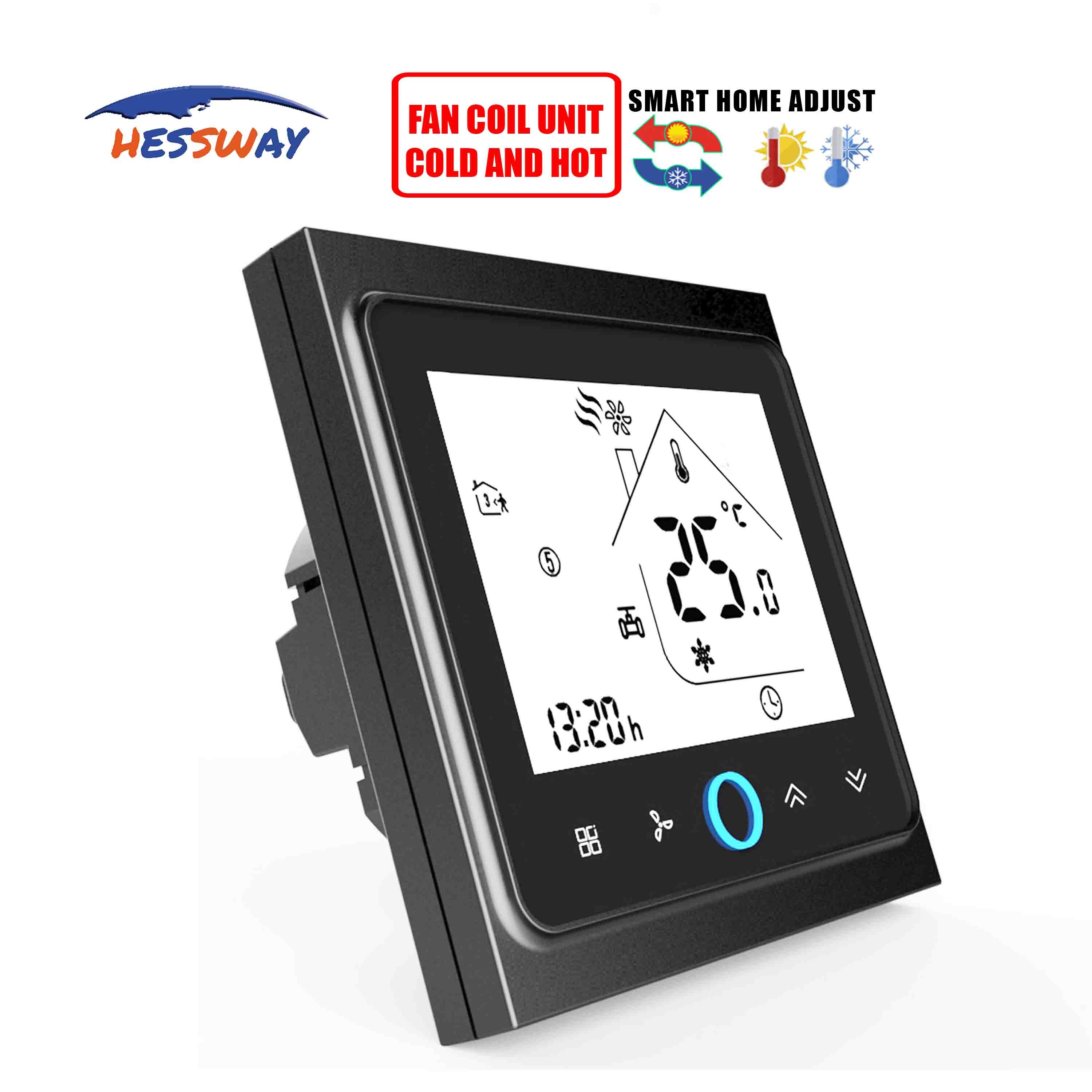 HESSWAY 24V 2P&4P adjustable thermostat switch... – Grandado