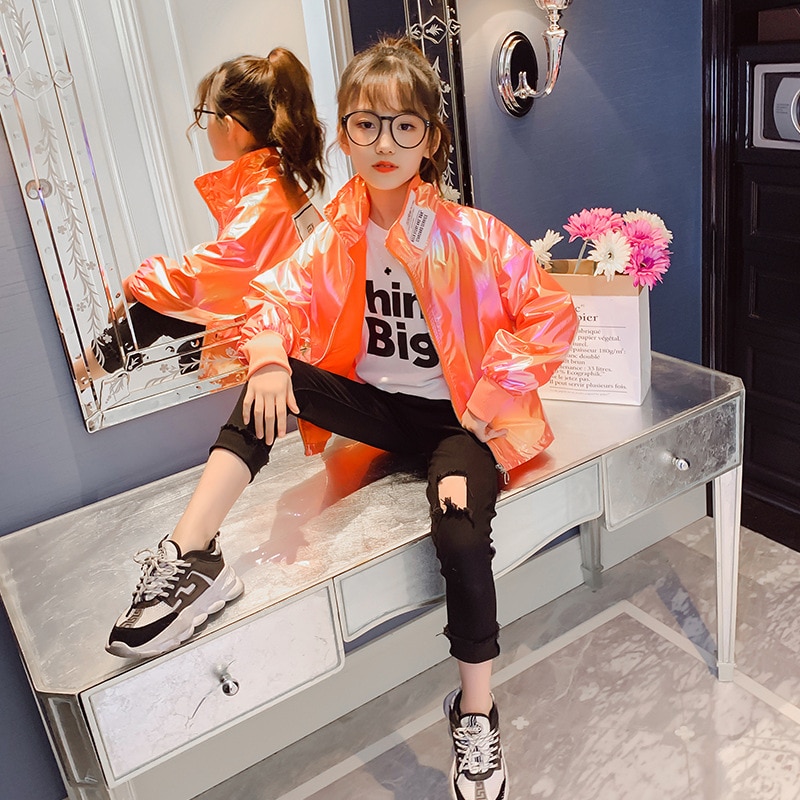 Tops Voor Meisjes 10 Jaar Lente Herfst Jas Mode Ri... – Vicedeal