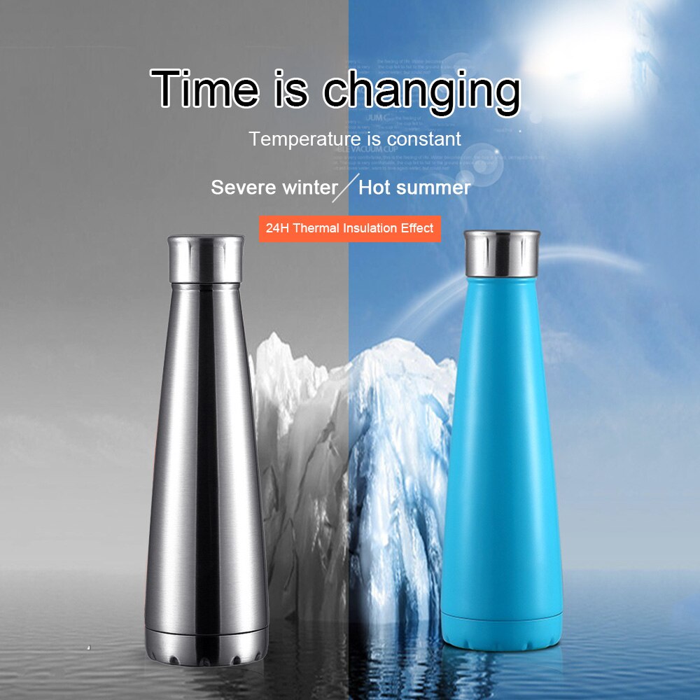 Water Fles Roestvrij Staal 450 Ml Vacuüm Geïsoleer... – Grandado