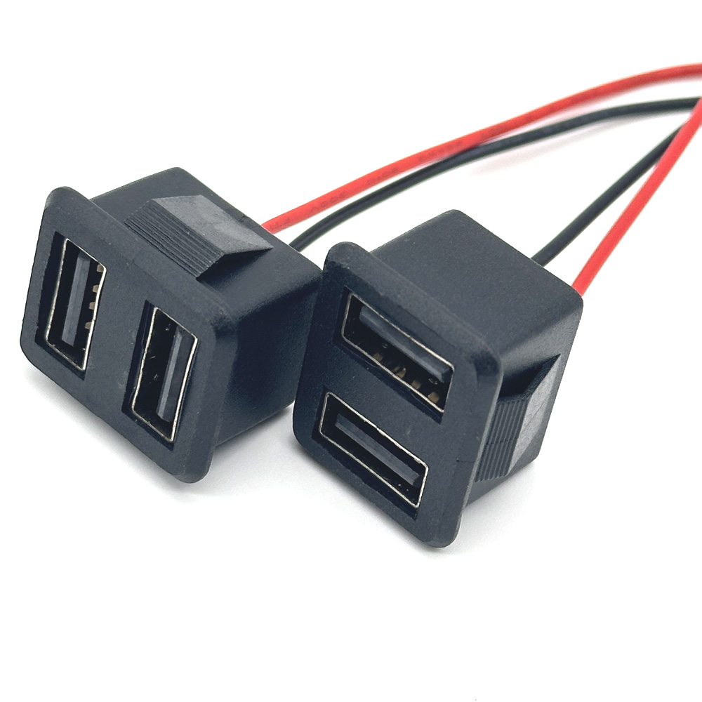 1/3pcs Double Layer Usb Female Base 3A 100V Type-C... – Grandado