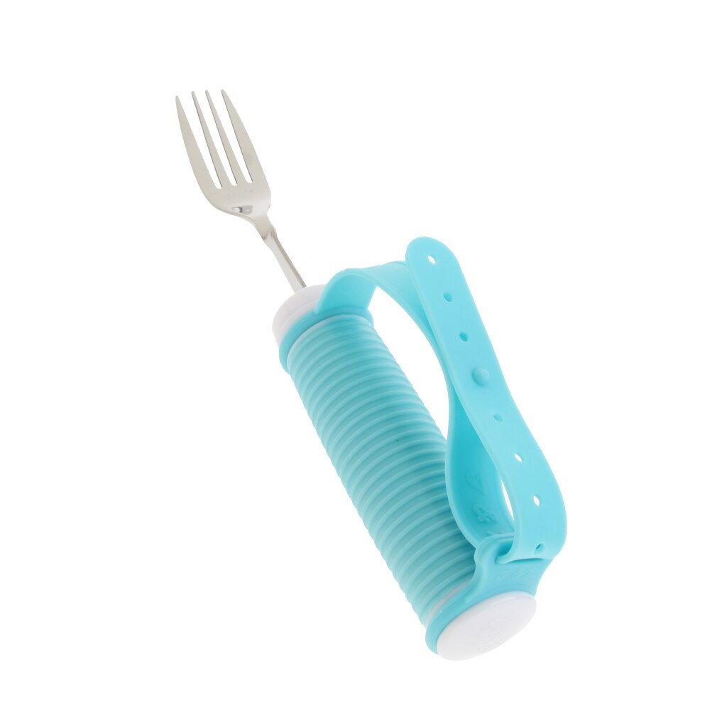 Adaptive Utensils -Swivel Fork for Disabled Non Sl... – Grandado