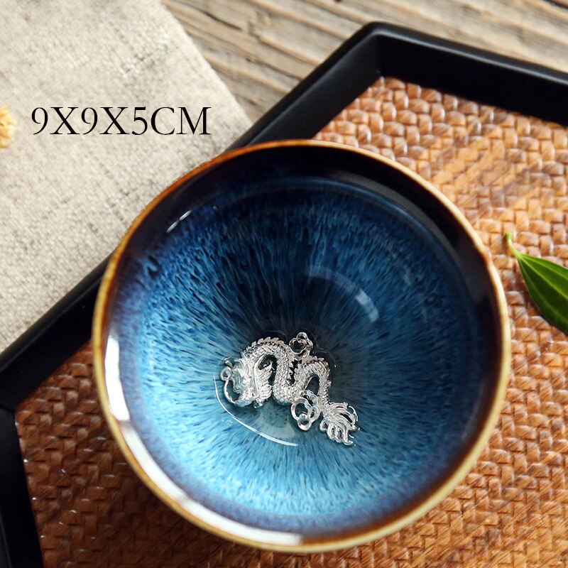 Tasse à thé chinoise Kung Fu, four changé, glaçure... – Grandado