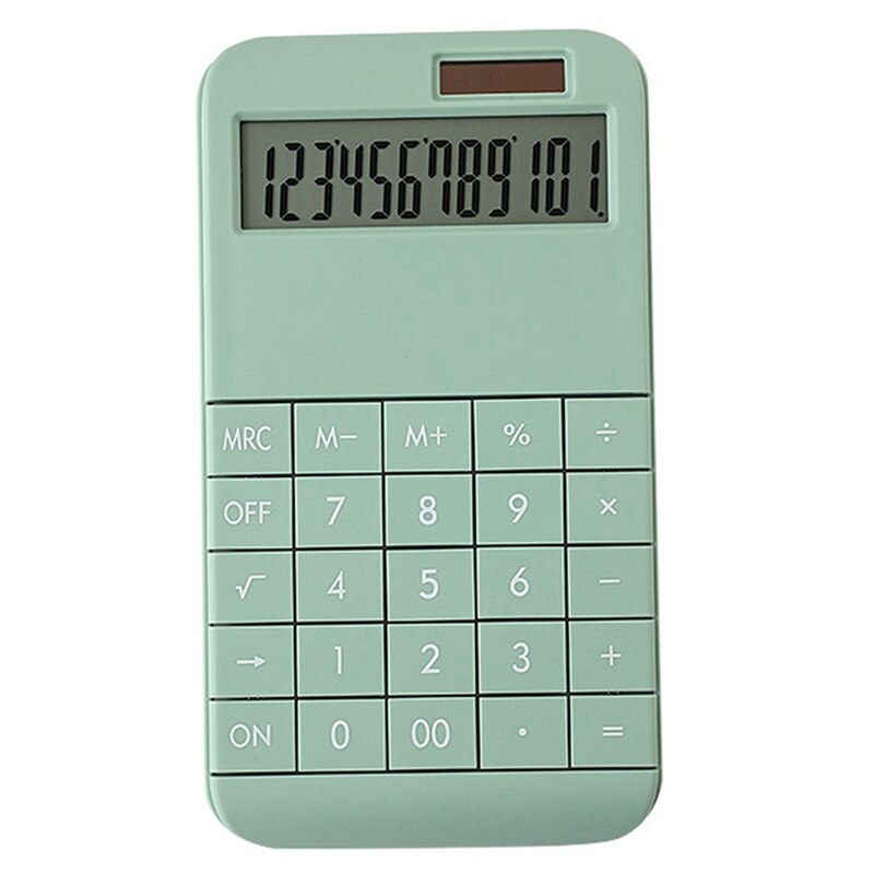 -Calculator Slim, Dual Powered Desktop Calculator,... – Vicedeal