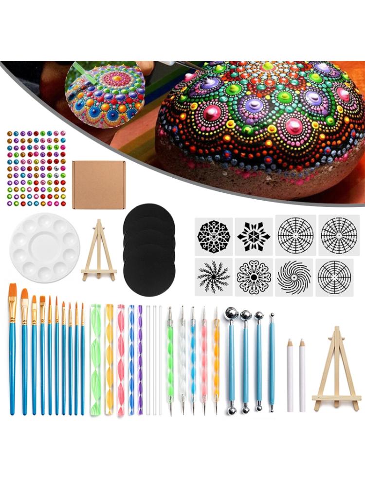 45pcs Mandala Dotting Tools for Painting Rock Ston... – Grandado