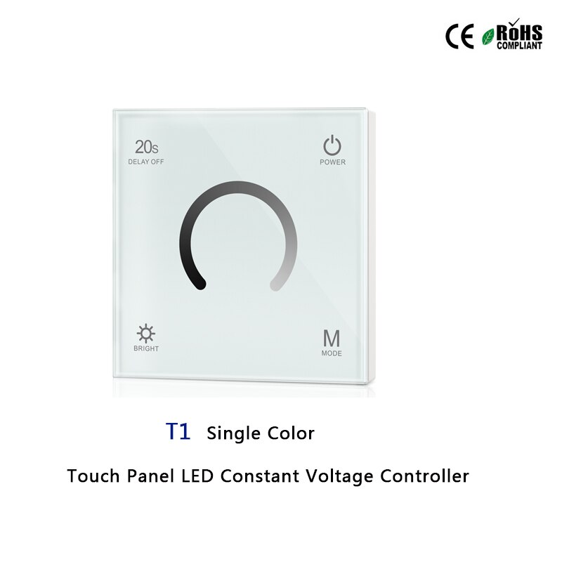 T1/T2/T3/T4 2.4G Wandmontage Touch Panel Led Const... – Grandado