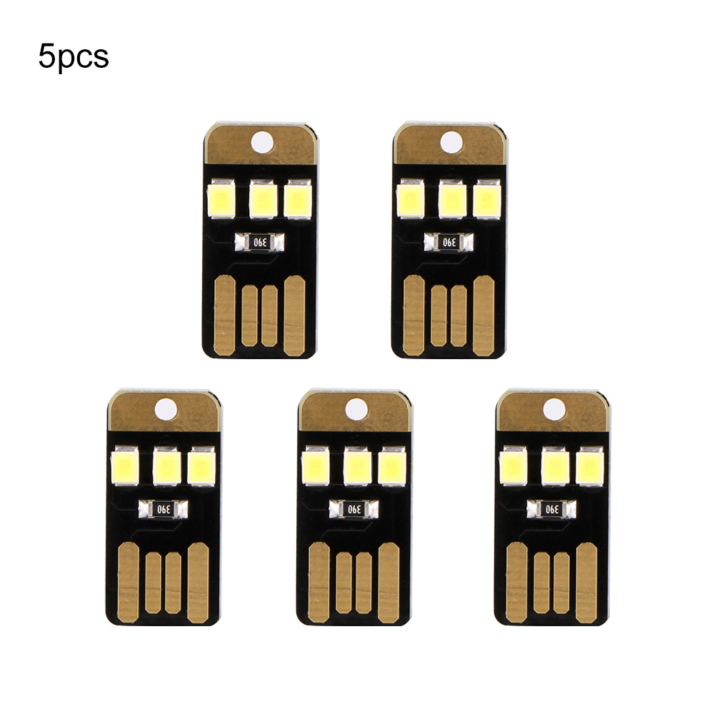 5PCS Night Lamp Mini Pocket Card USB Power LED Key... – Vicedeal