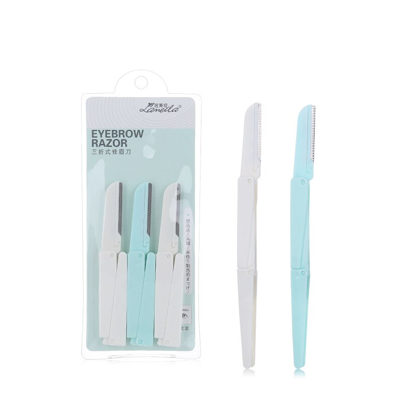 3Pcs Women Eyebrow Razor Trimmer Blade Shaper Shav... – Vicedeal