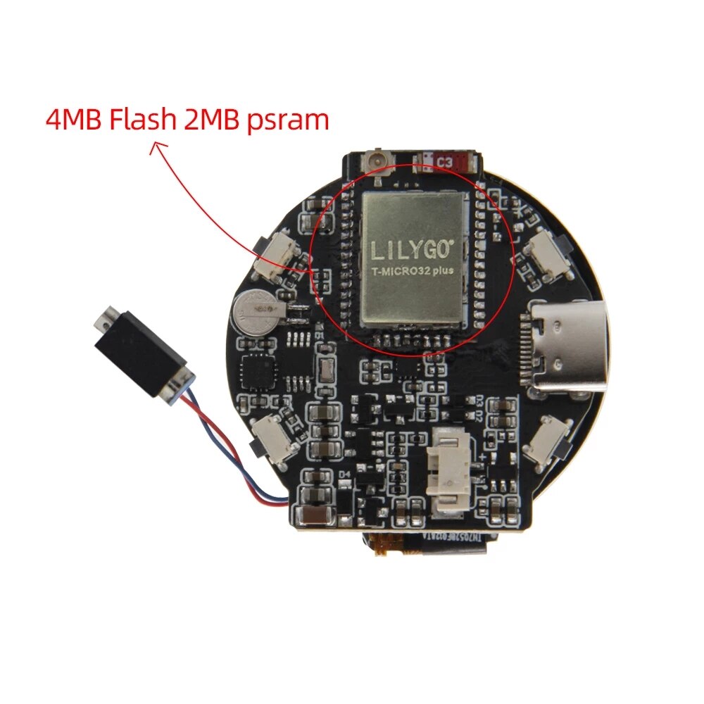 Lilygo® T-WATCH T-Micro32 Plus Programmering Horlo... – Vicedeal