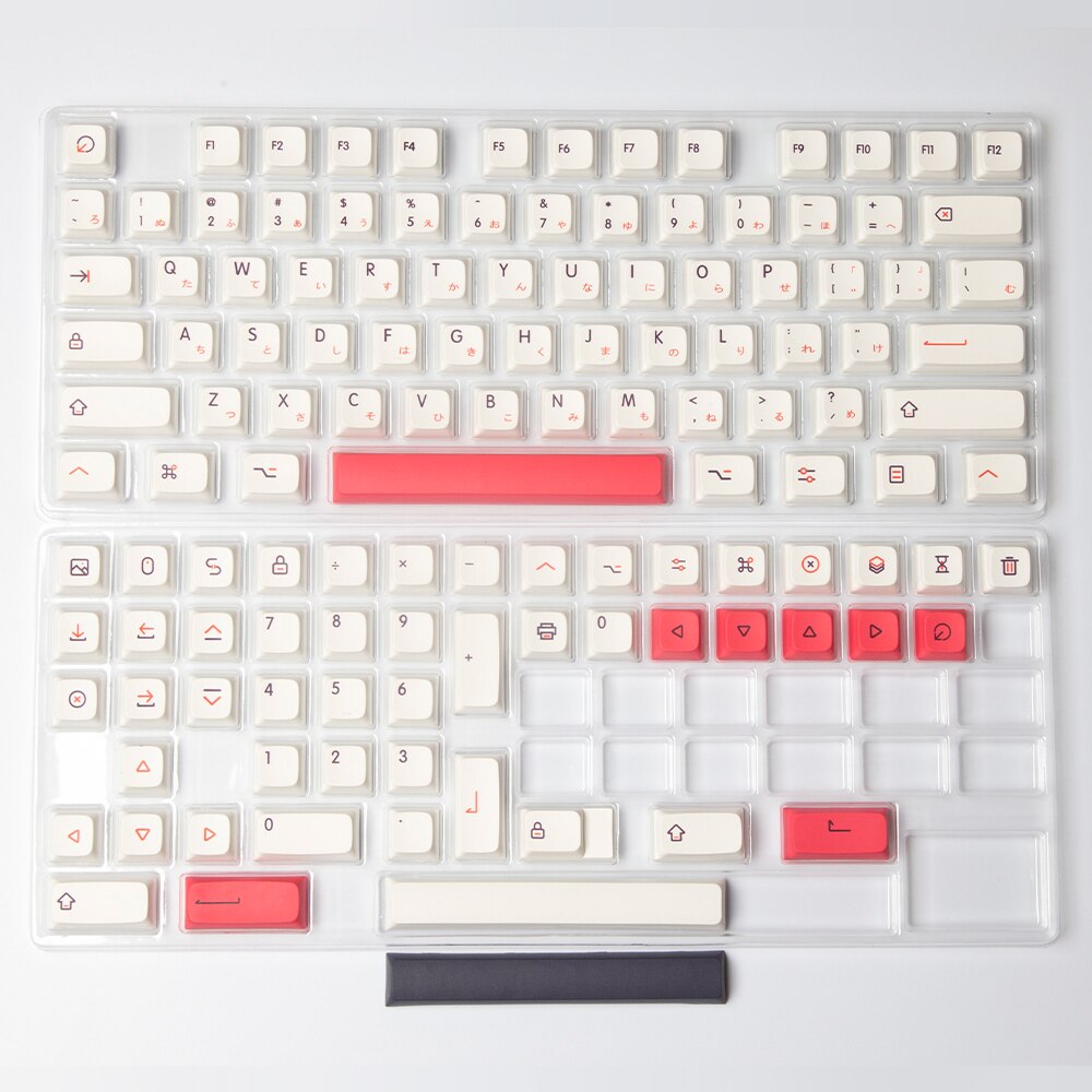 126 Keys XDA Profile PBT Dye Sub Keycaps DaiFen Ja... – Grandado