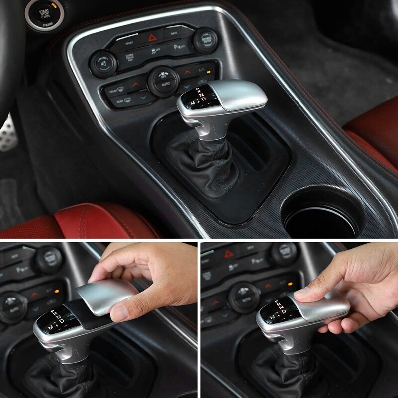 Car Gear Shift Knob Head Decor Cover Stickers for ... – Grandado