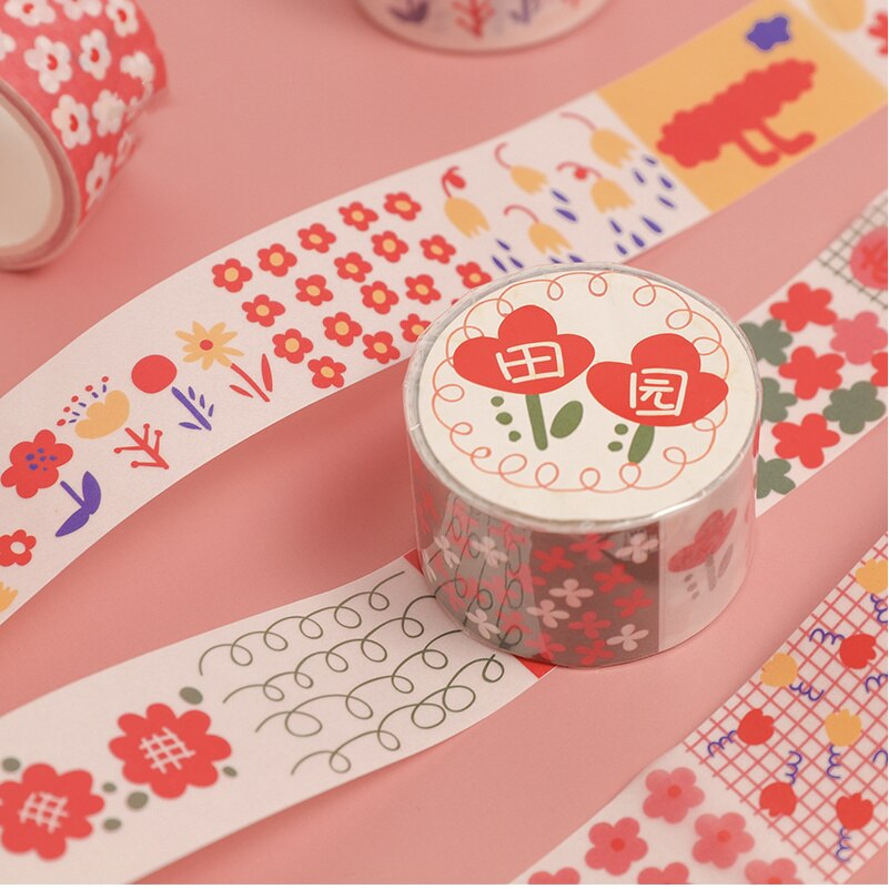 24 pcs/Lot Nice flower paper washi tape 25mm Garde... – Vicedeal