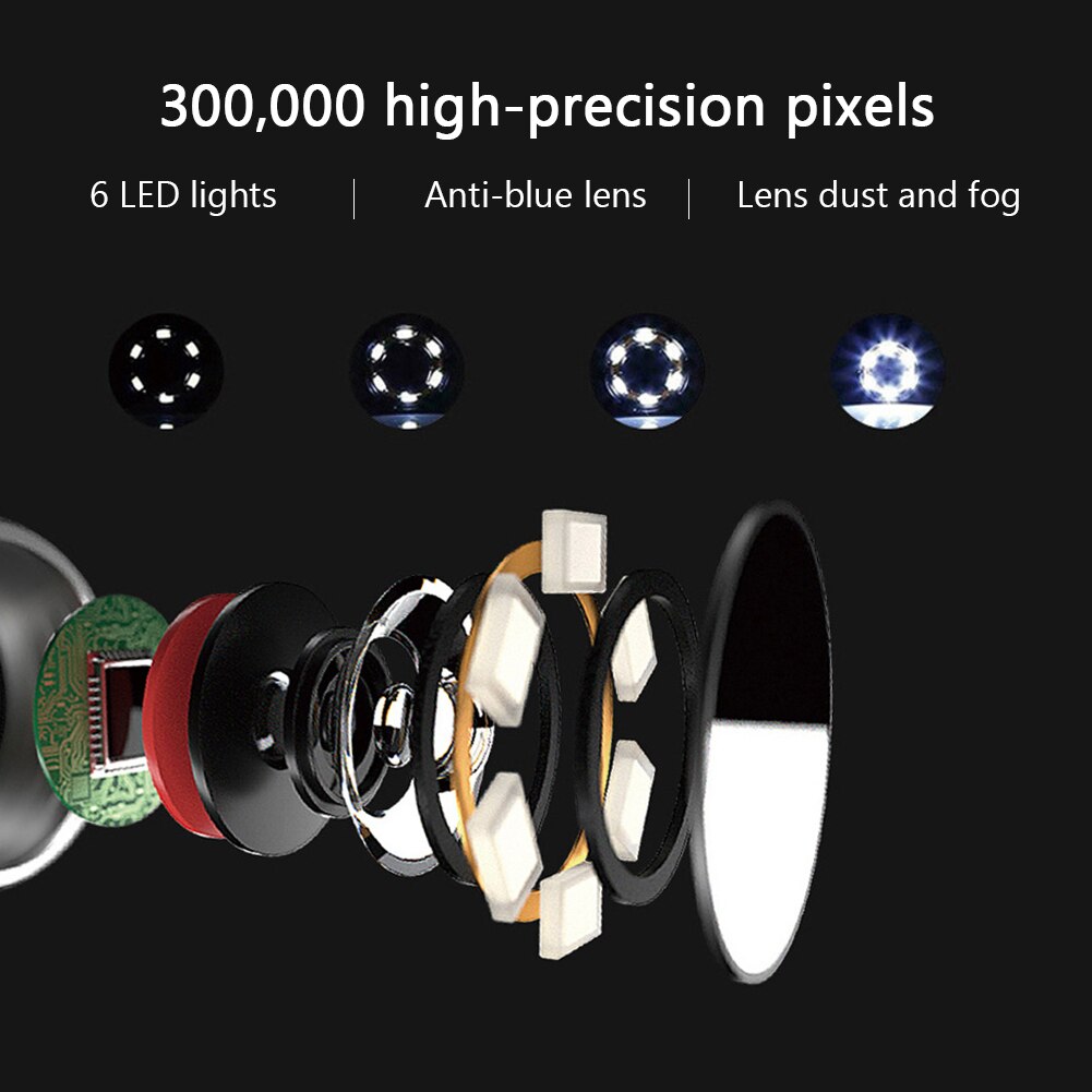 0.22inch 6 LED Lights Digital Otoscope Handheld Vi... – Grandado