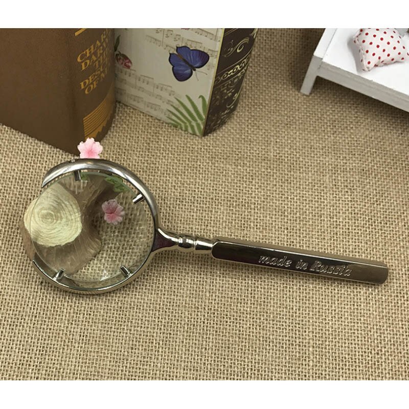 Metal Frame Archaeological Magnifie Glass 70mm Por... – Grandado