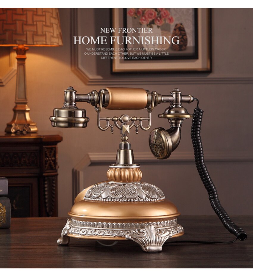 Vintage Telephone Button Dial Plate Desk Antique T... – Vicedeal