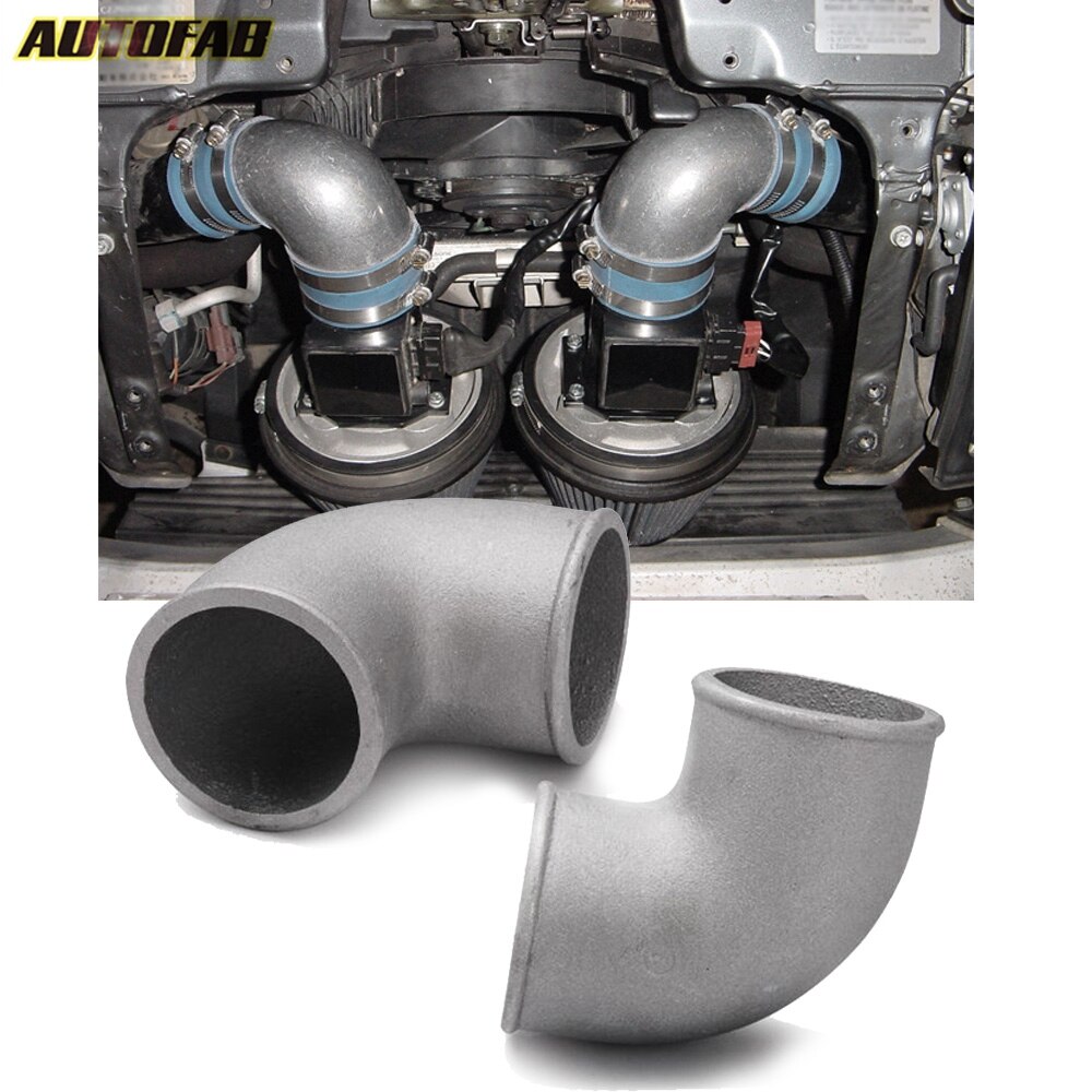 AUTOFAB 2.5" Cast Aluminum Elbow 90 Degree Pipe 3.... – Vicedeal