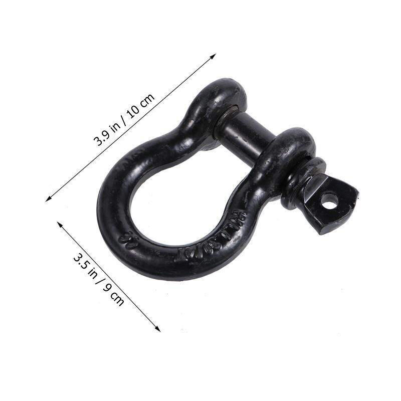 2 Pcs D Ring Shackles Tow Winch Shackles Recovery ... – Grandado