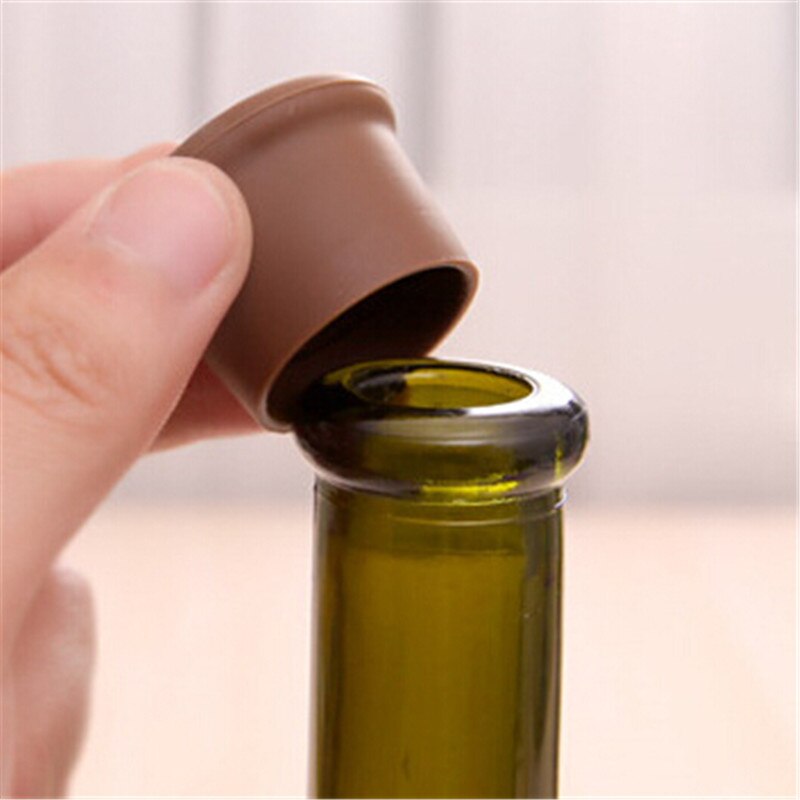 Silicone Wine Bottle Stoppers Bar Tools Preservati... – Vicedeal