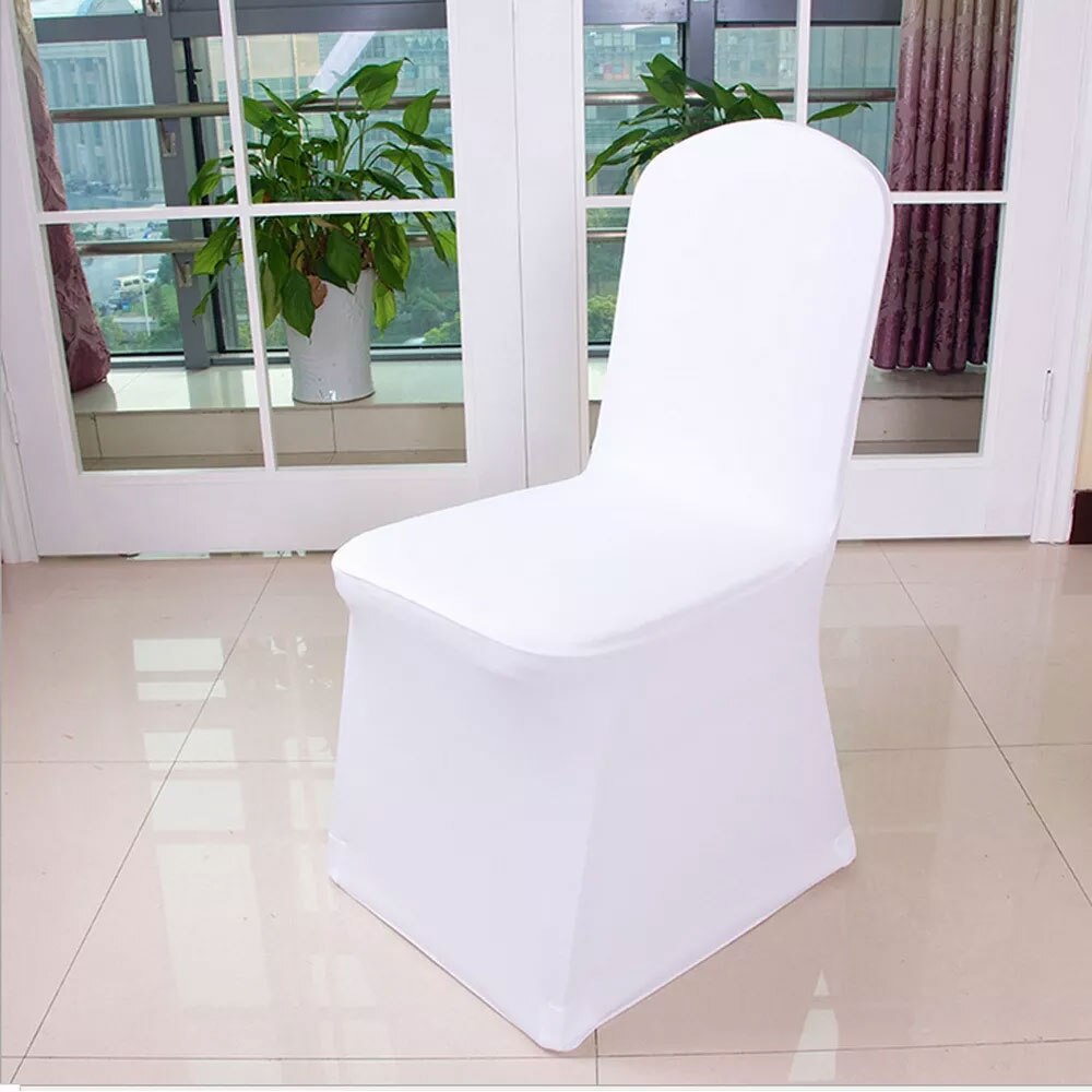 Chair Covers Spandex Wedding Banquet Anniversary P... – Grandado