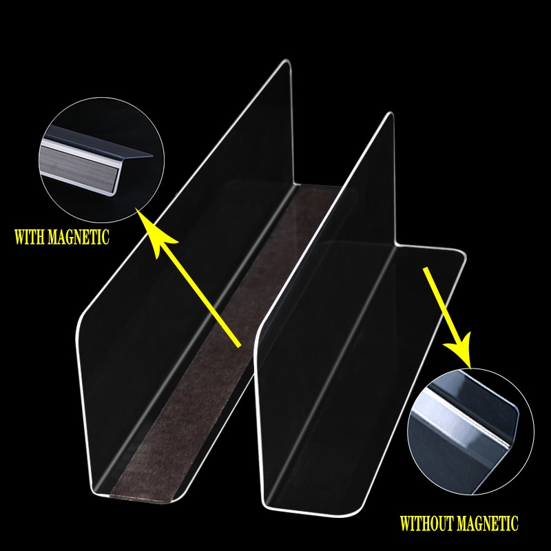 Shopping Mall Supermarket Plastic Shelf Baffle Gua... – Vicedeal