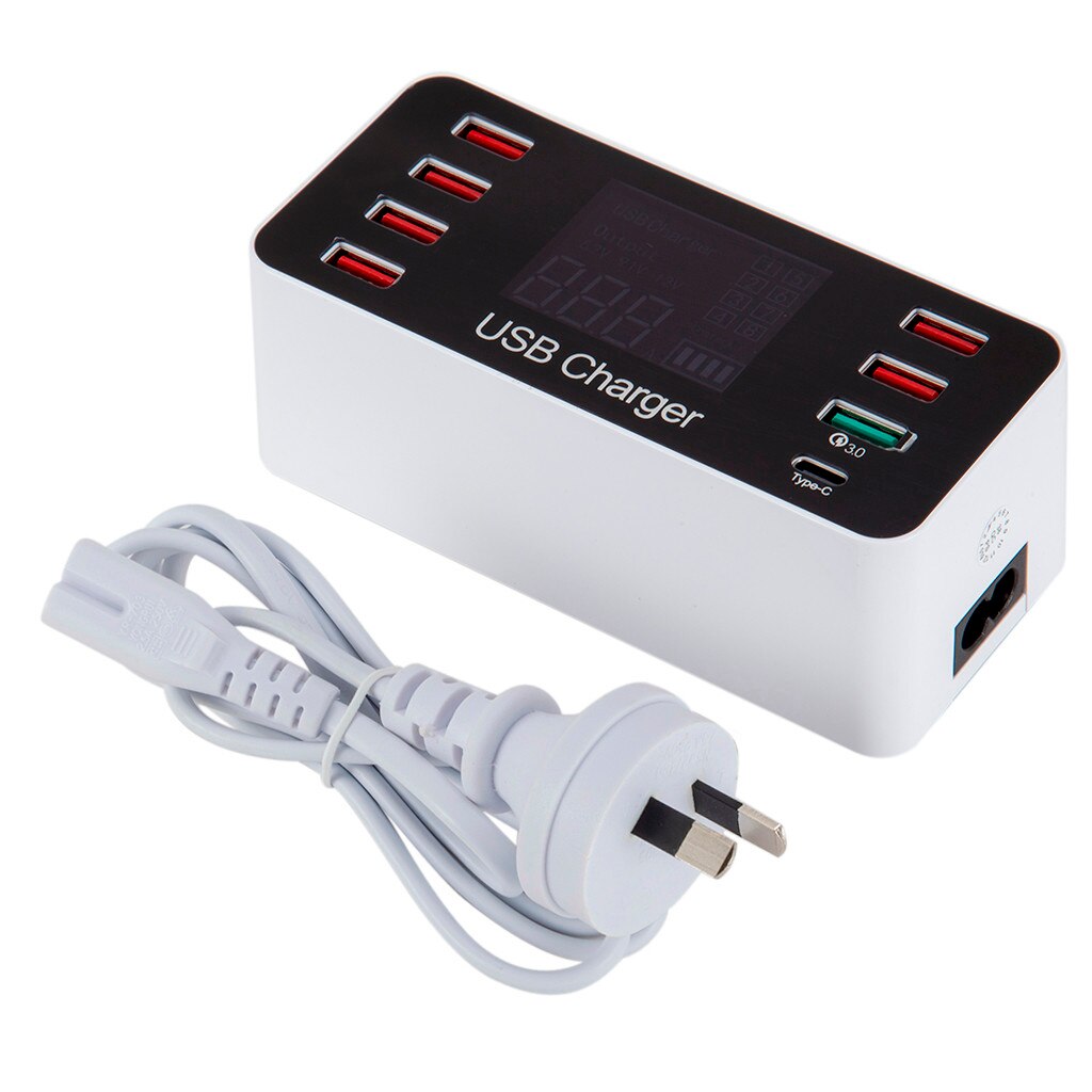 Notebook Charger Adapter Usb Hub Charger 8Port USB... – Grandado