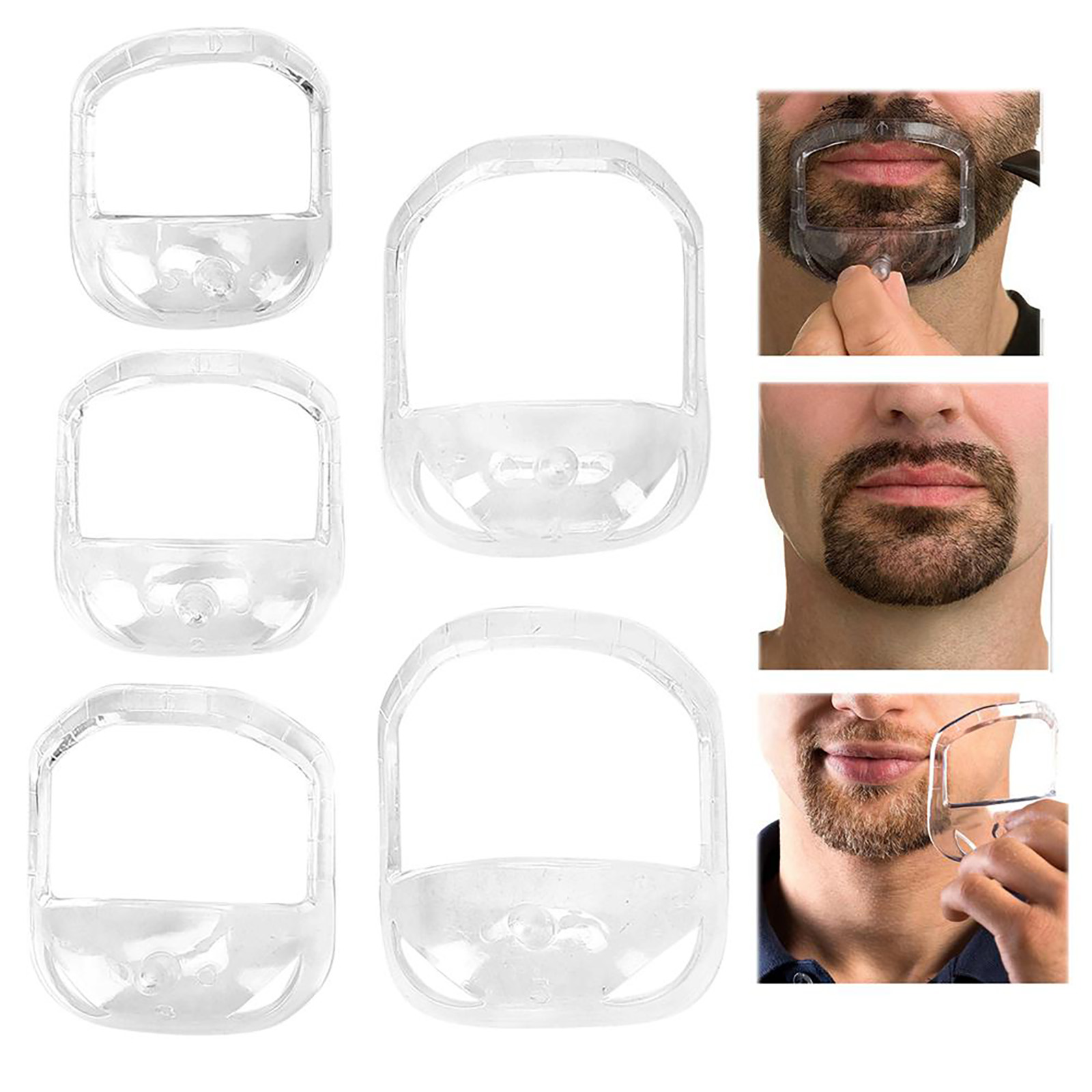 Beard Template, Goatee Outliner Mustache Contour S... – Vicedeal