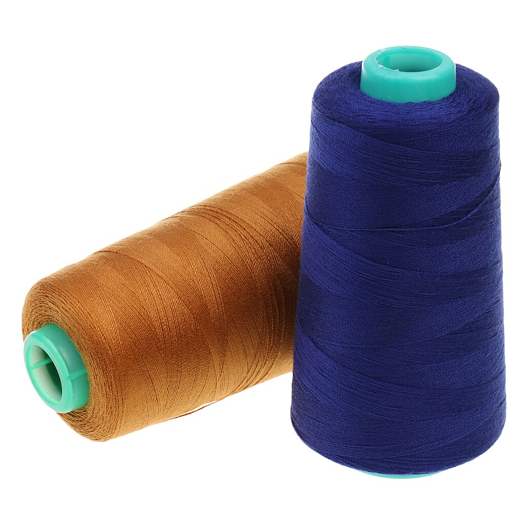 2 Color Spool Polyester Jeans Sewing Thread for Se... – Grandado