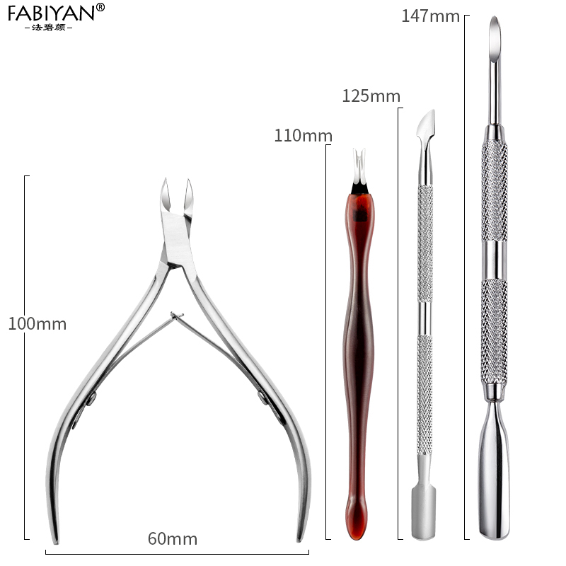 Set Nail Art Exfoliating Tools Scissors Plier Peel... – Vicedeal