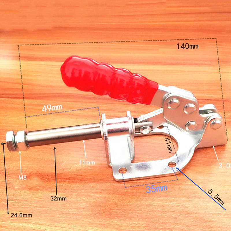 1 * Toggle Klem duurzaam 300 lbs/136 kg GH-302FM Q... – Vicedeal