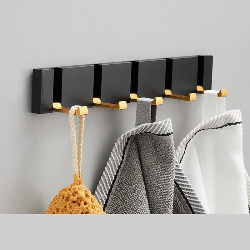 Vouw Handdoek Hanger 2 Manieren Installatie Muur H... – Vicedeal
