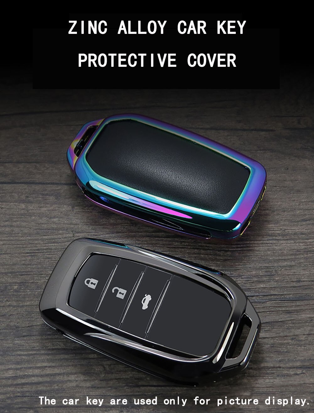 Zinc Alloy Key Cover Case For Toyota Chr C-hr Land... – Grandado