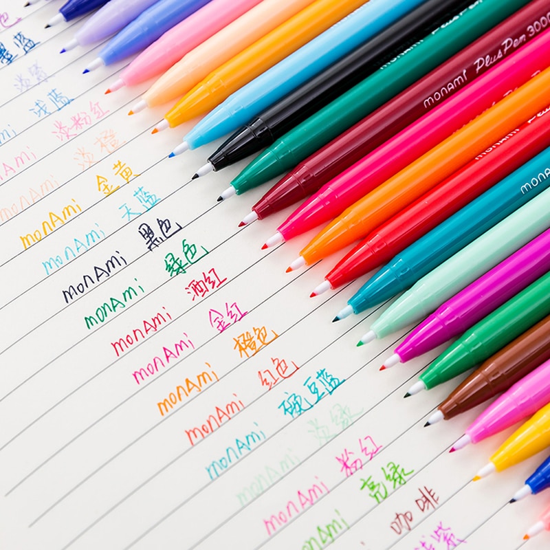 Gekleurde Water Pen Briefpapier fiber Haak pen Stu... – Grandado