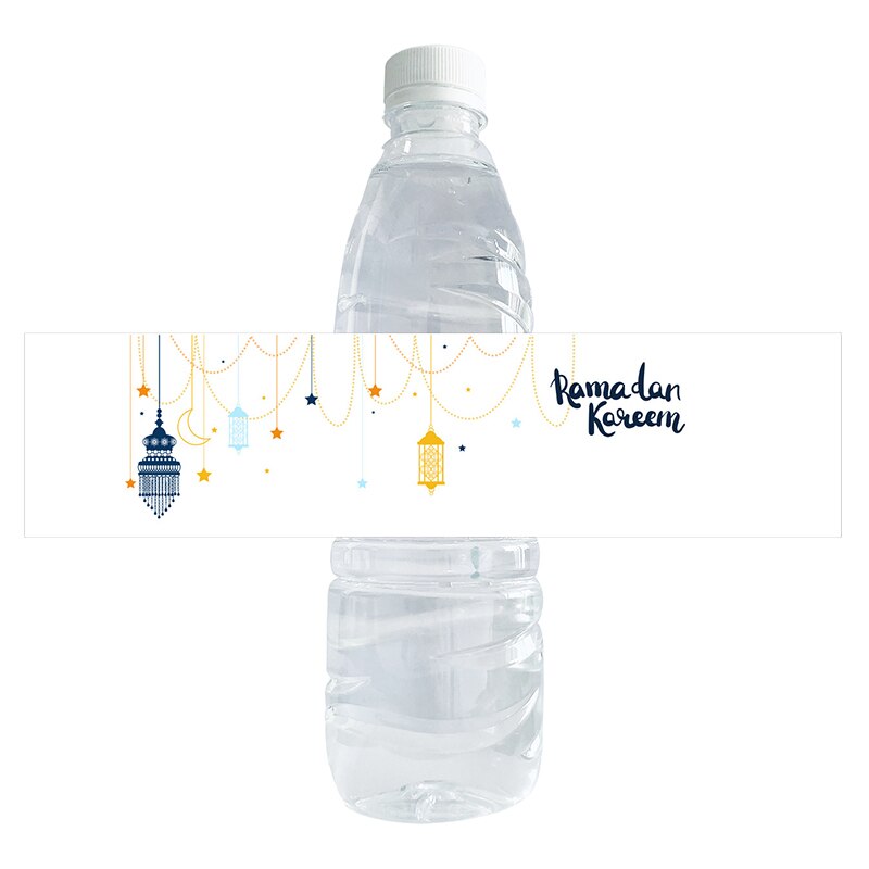 10pcs Ramadan Mubarak Water Bottle Label Self adhe... – Grandado