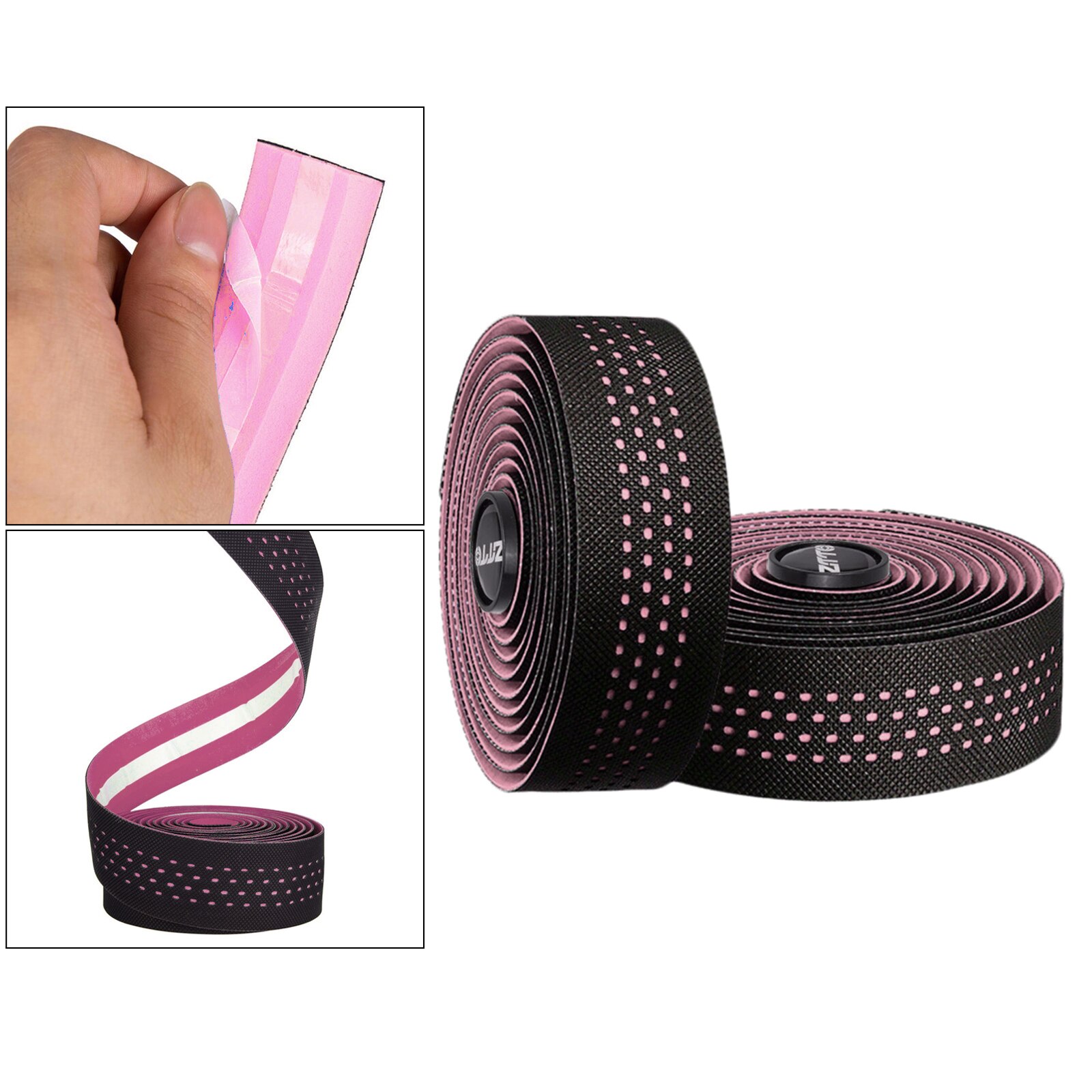 2x EVA PU Bike Handlebar Tapes Bar Tapes Handle Wr... – Vicedeal