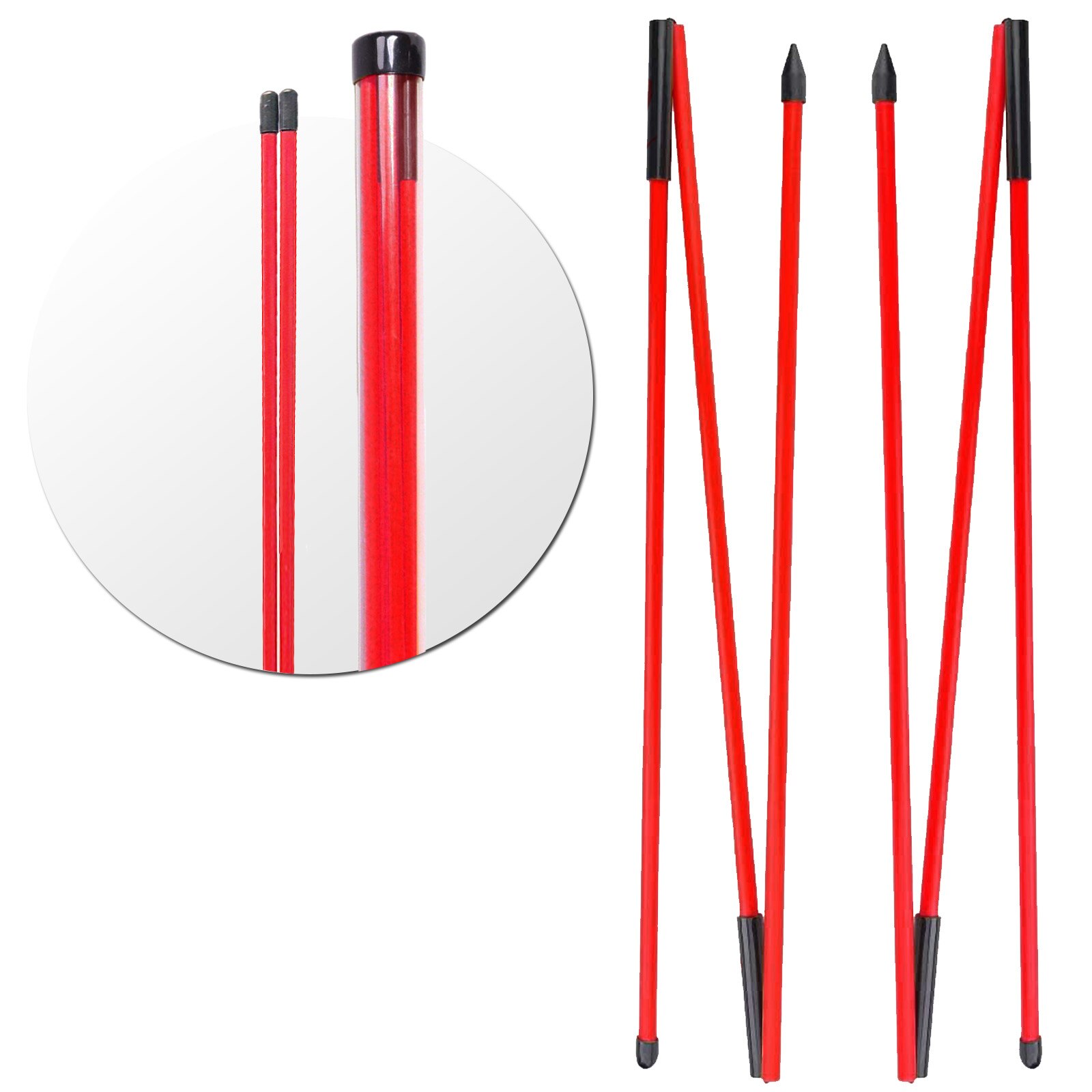 48inch 2Pcs Collapsible Golf Alignment Sticks Set ... – Grandado