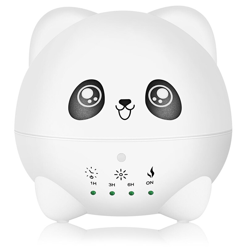 Mini panda luftfuktare elektrisk aromdiffusor stum... – Grandado
