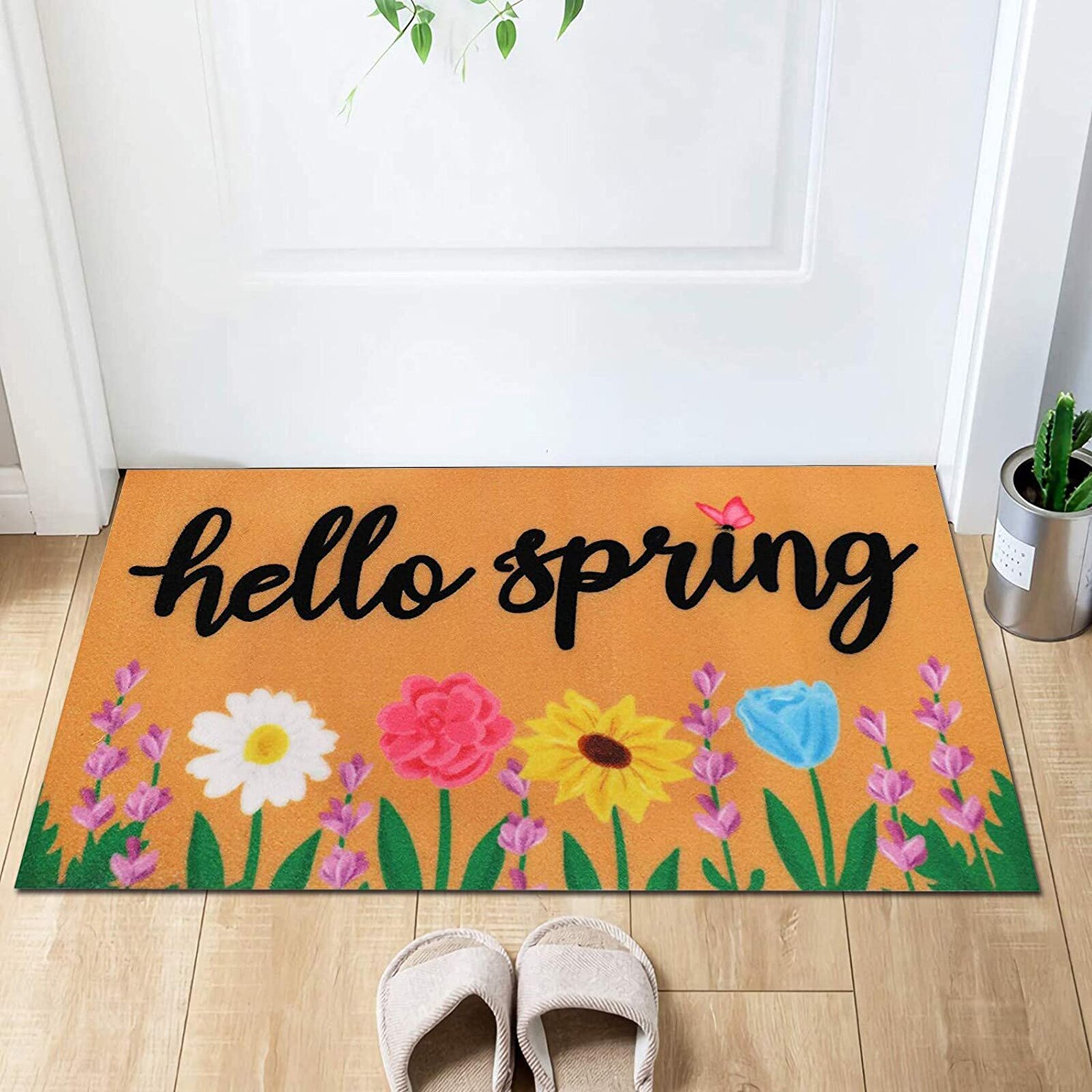 Floor Door Mat, 45x75cm, Waterproof Anti Slip Wash... – Grandado