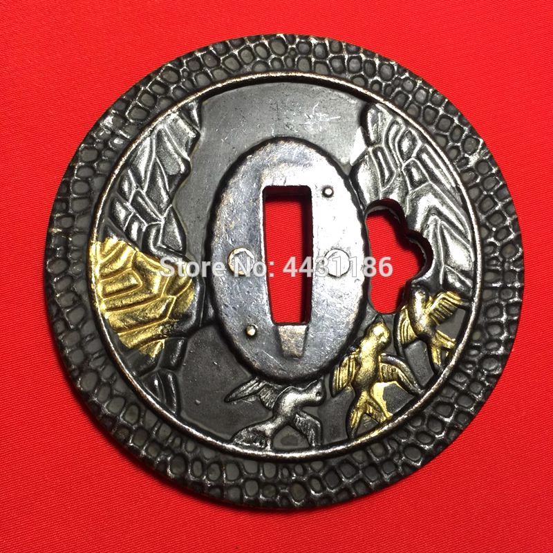 Japanese Katana Hand Guard Accessory Fitting Samur... – Grandado