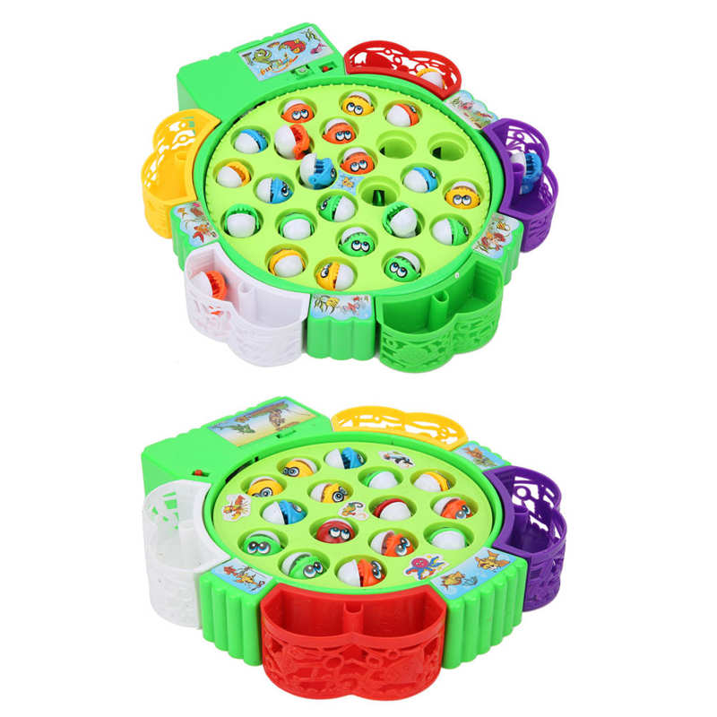 Fish Play Game Electric Rotating Fishing Toy Fishi... – Vicedeal