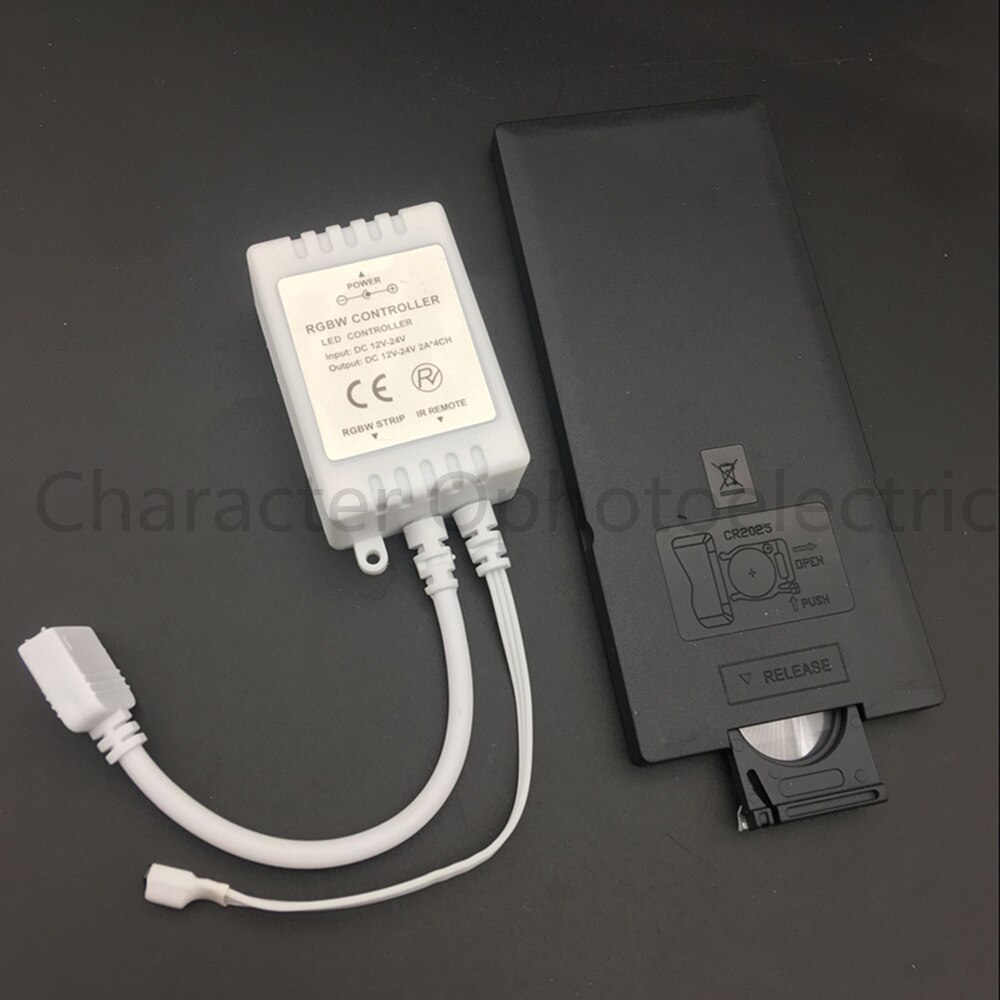 Controlador LED RGBW DC12V, controlador remoto IR ... – Grandado