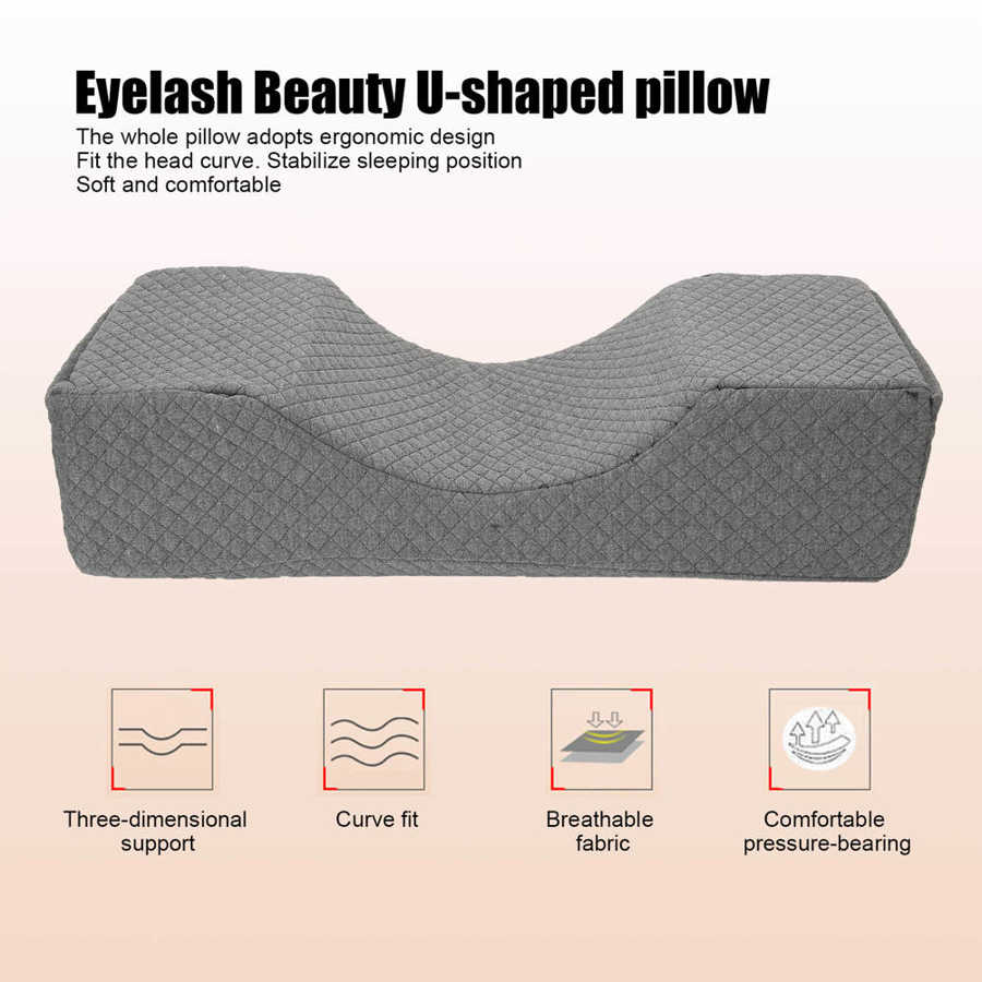 Eyelash Extension Pillow U-Shaped Neck Support Hea... – Grandado